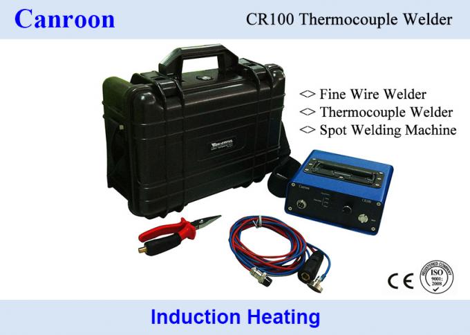 Portable Thermocouple Welding Machine , CR100 Fine Wire Welder Small Size