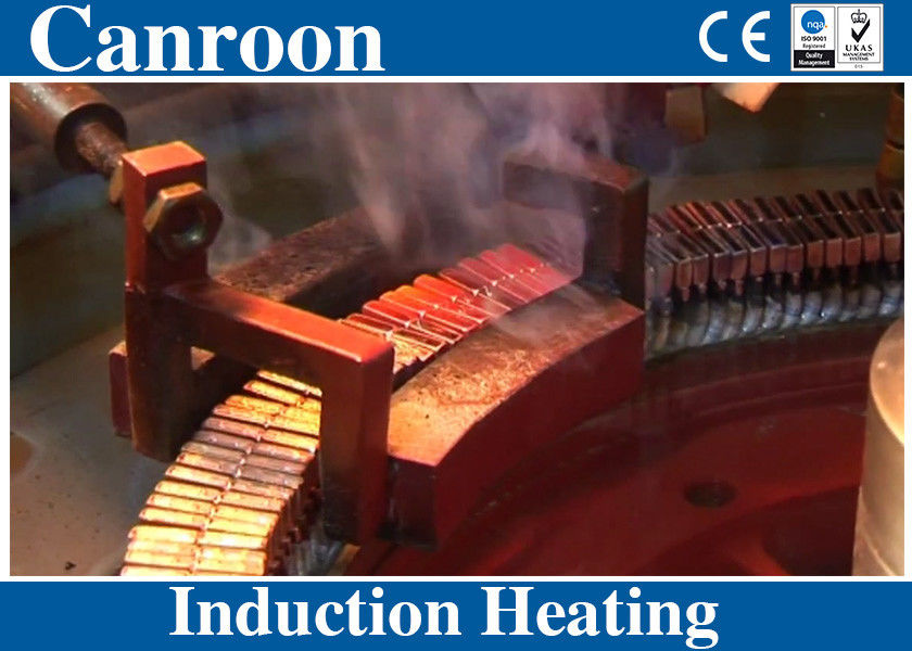 Fast Induction Brazing for DC Motor Rotor Armature, Electric Motor ...
