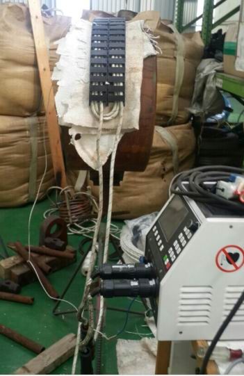 Three Phase Portable Induction Heating Generator For Preheat , Pwht ...